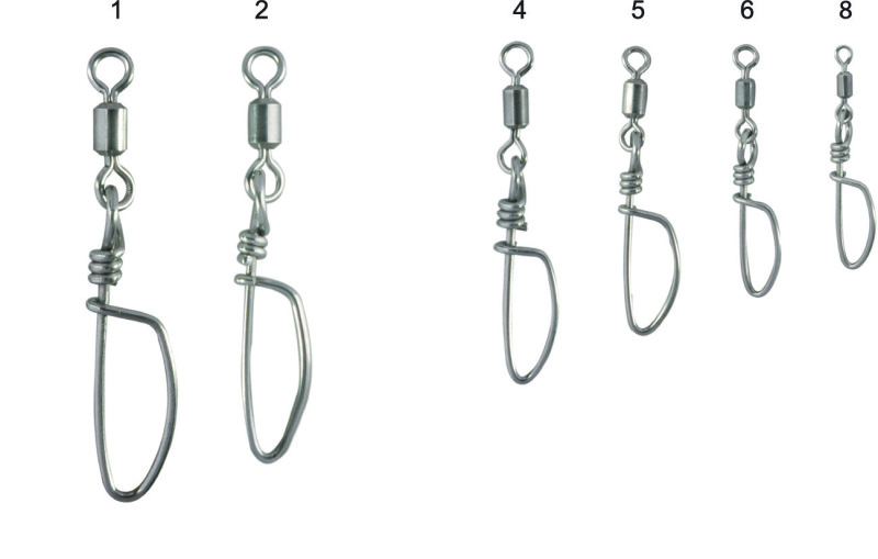 Emerillon inox / Agrafe williamson pour peche au gros traine exotique