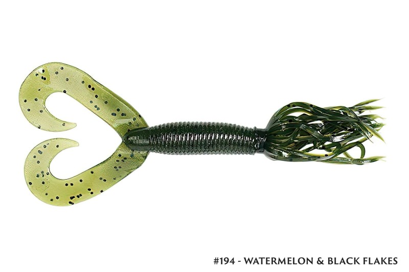 Double Tail Hula Grub GARY YAMAMOTO Utilisable en texan ou en trailer ...