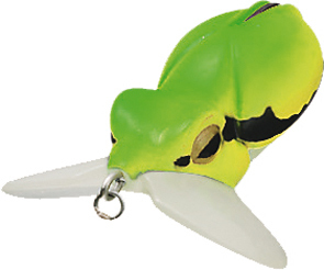 Tiny flapper Harima Frog grenouille souple pour la peche du brochet