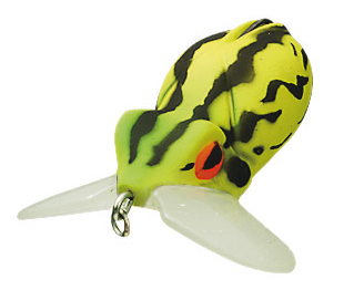 Tiny flapper Harima Frog grenouille souple pour la peche du brochet