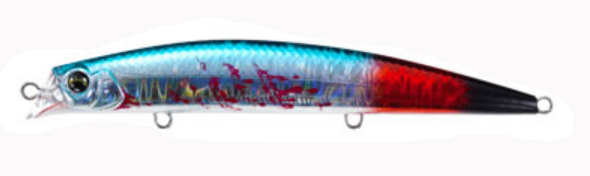 HARDCORE LIPLESS MINNOW F DUEL Leurre dur de surface pour le bar.